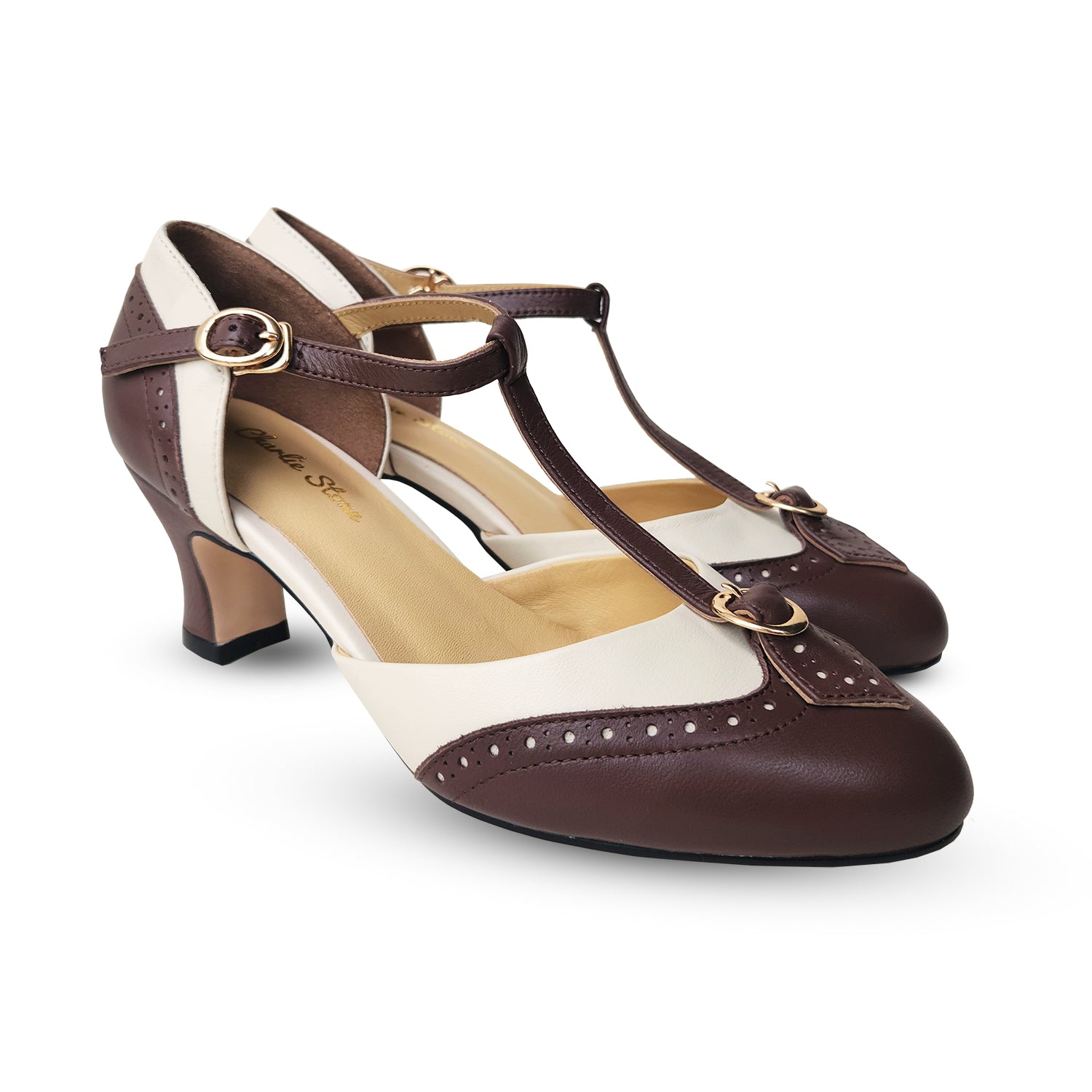 Luxe Parisienne (Espresso/Beige) – Charlie Stone